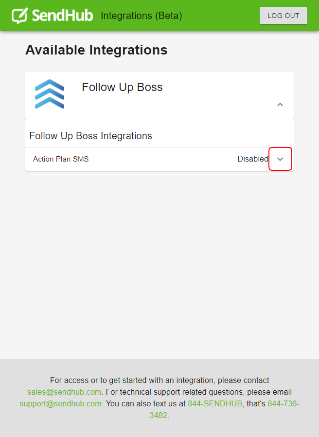 Integrating Follow Up Boss with SendHub – SendHub