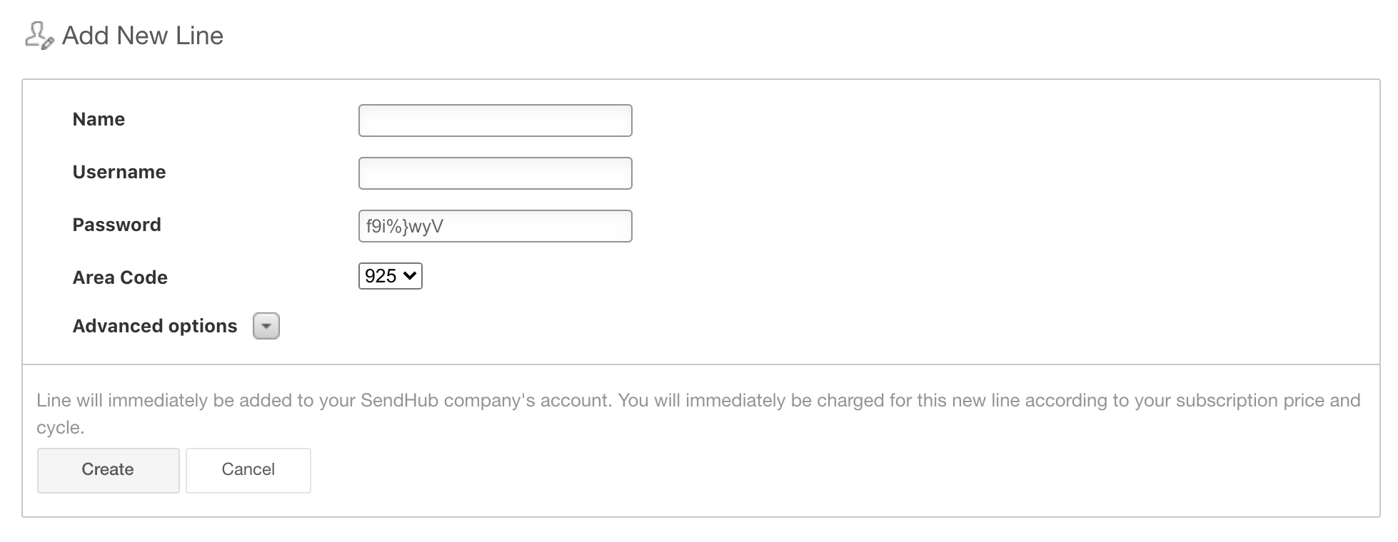 Adding Lines Manually SendHub